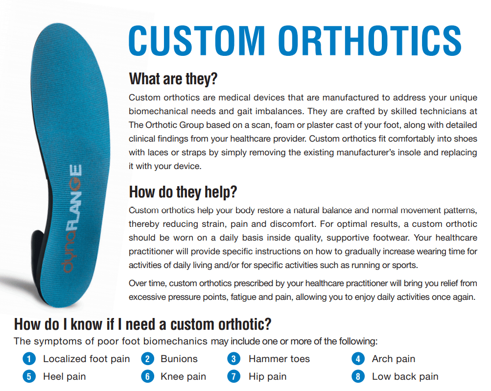 Offaly Physio & Performance Lab - Orthotics